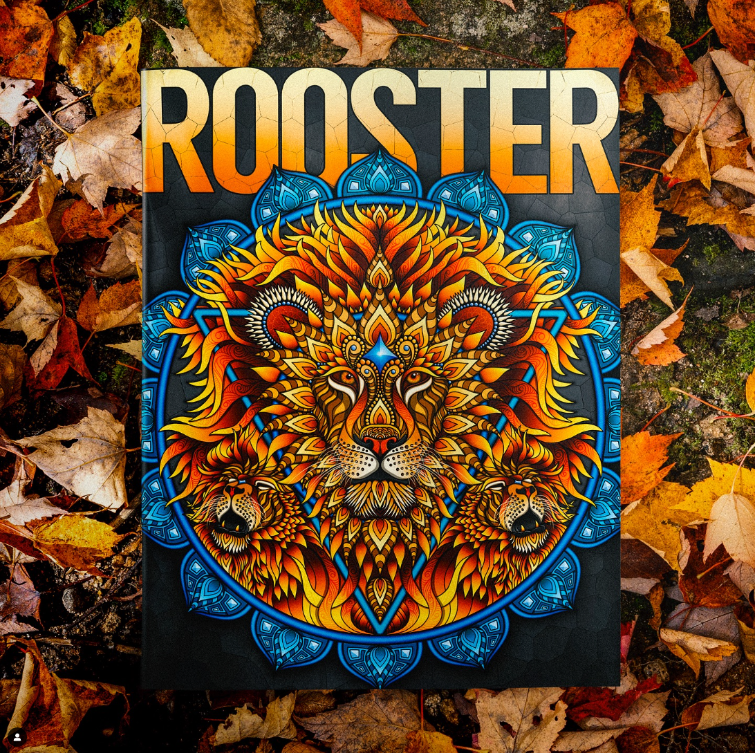 Cover Art and Interview for the Rooster Magazine – Phil Lewis Art