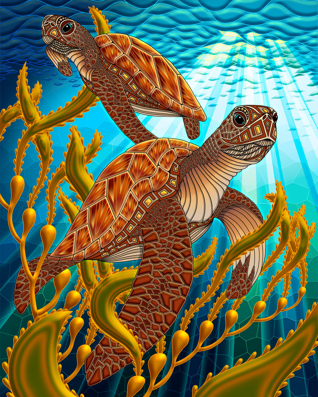 Sea Turtles – Phil Lewis Art