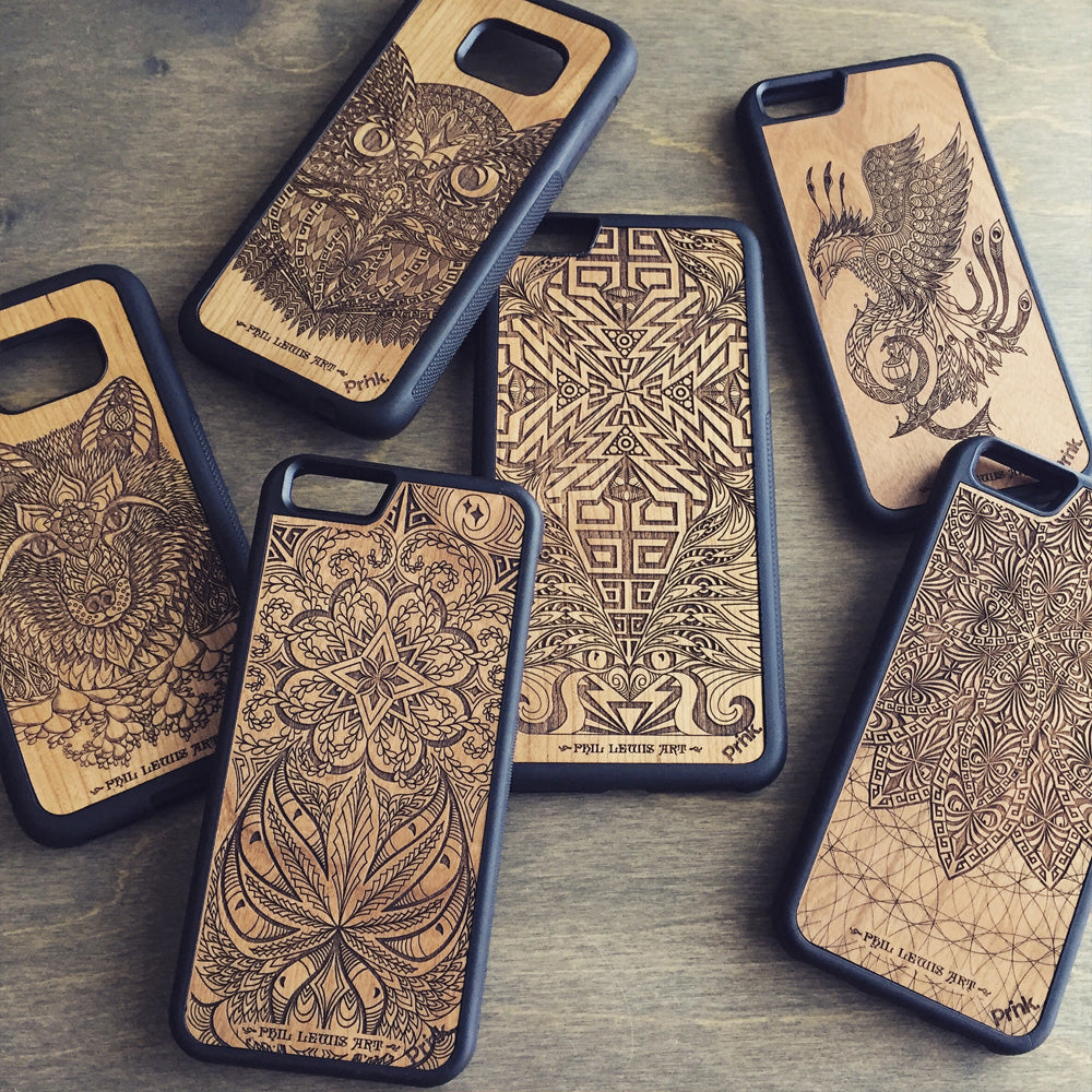Engraved Phone Cases – Phil Lewis Art
