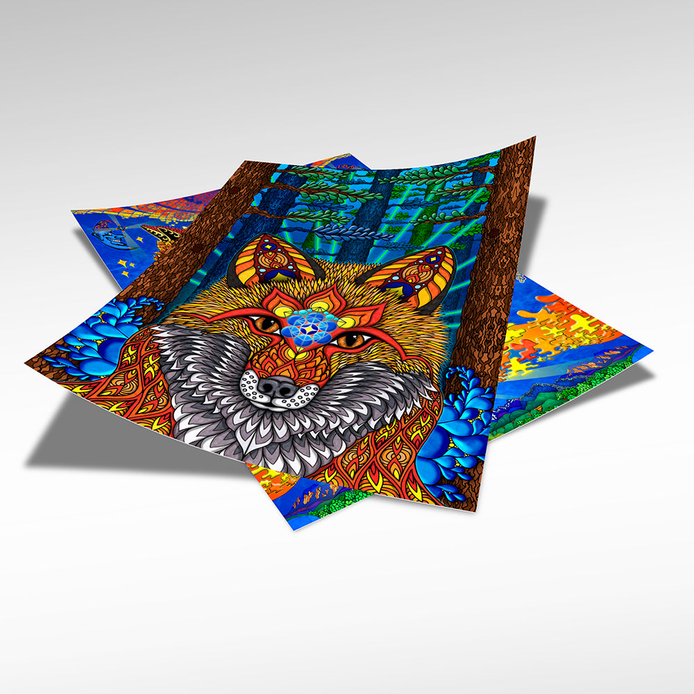 Trippy Photo Paper Prints | Visionary Artwork – Phil Lewis Art