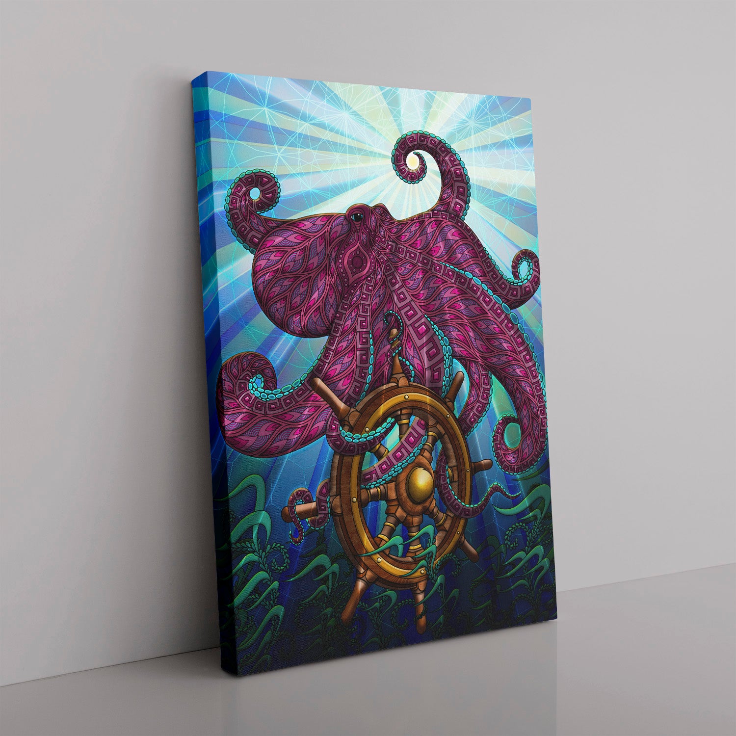 Octopus - Canvas Print – Phil Lewis Art
