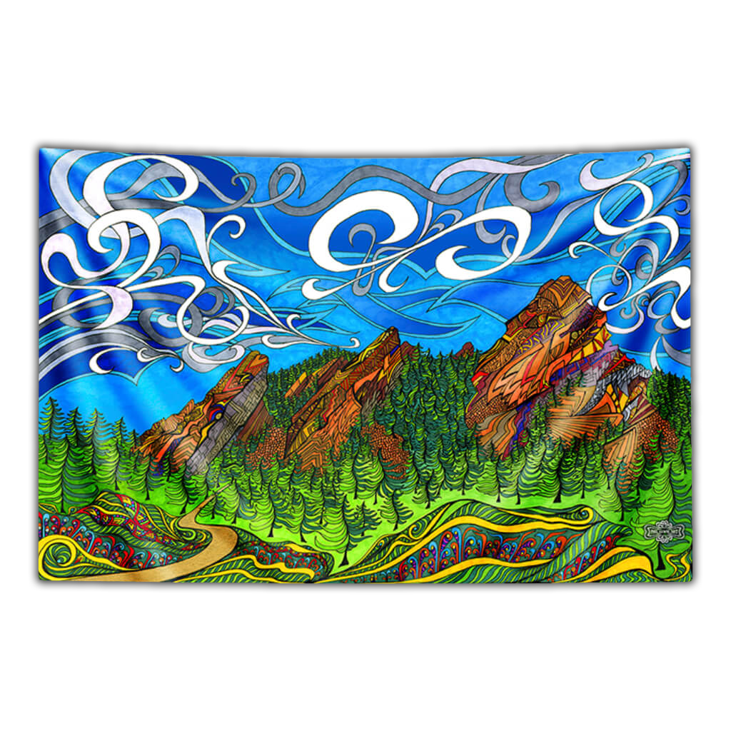 Psychedelic Third Eye Tapestries | Spiritual Artwork – Phil Lewis Art