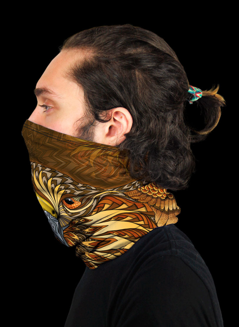 RED-TAILED HAWK Face Shield – Phil Lewis Art