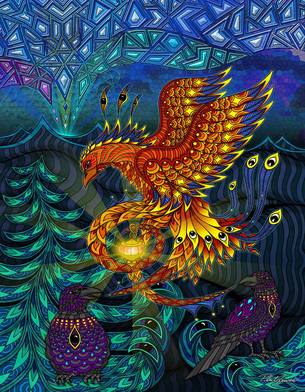 Phoenix - Print (Retail 11x14) – Phil Lewis Art