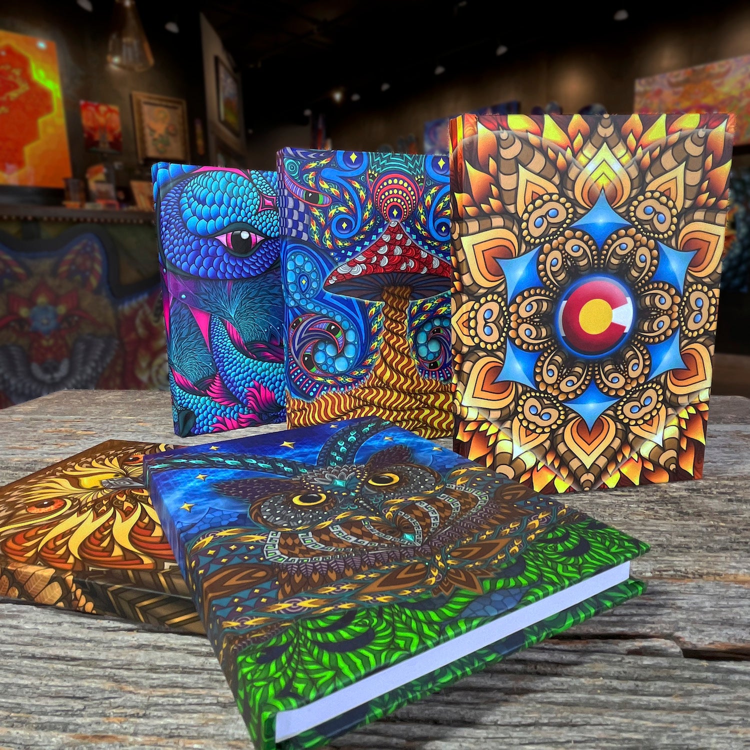 Hard Cover Journals | Visionary Art – Phil Lewis Art